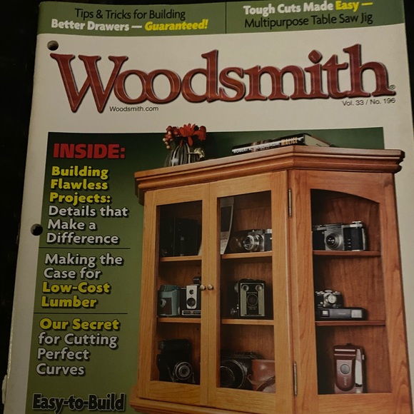 Woodsmith | Other | 5 Woodsmith Magazine Vol 33 Number 196 Veneered ...